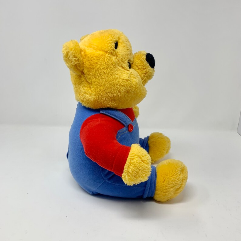 Vintage Disney 1997 Mattel Winnie Pooh Electronic Talking Plush Wiggles ...