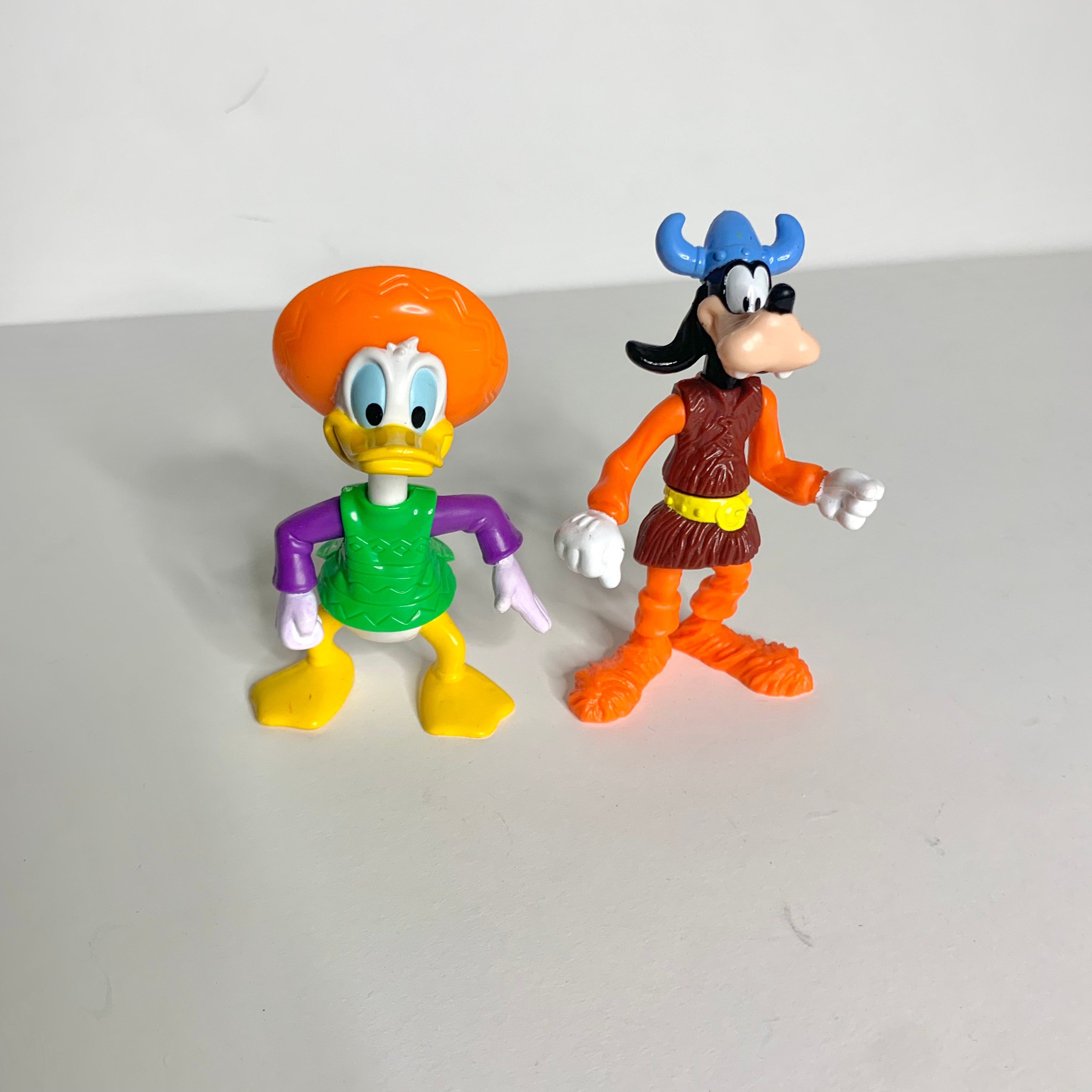 Vintage Disney Epcot Goofy & Donald Duck Action Figure Toy Figurines - Etsy