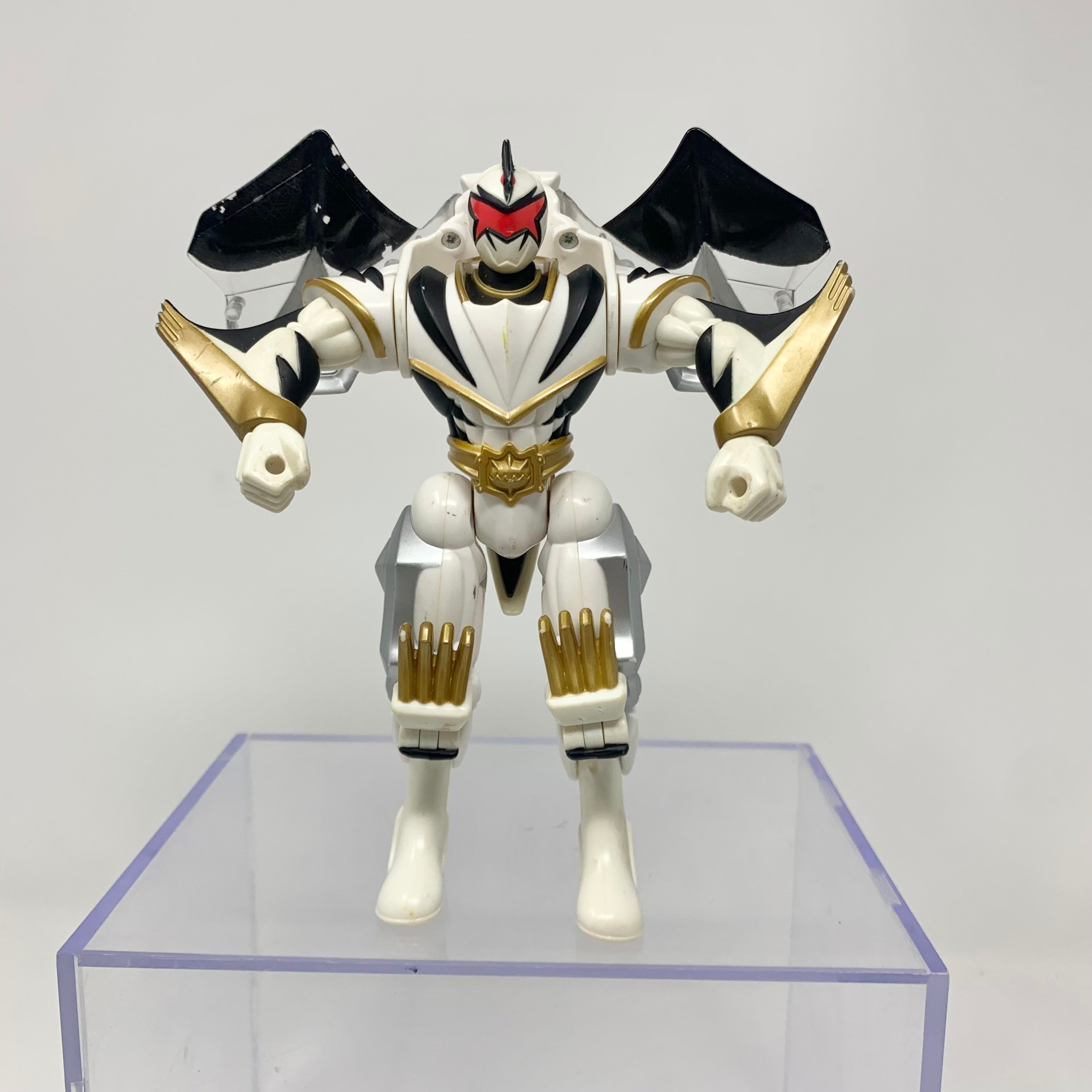 Power Rangers Dino Thunder White Ranger Battlizer