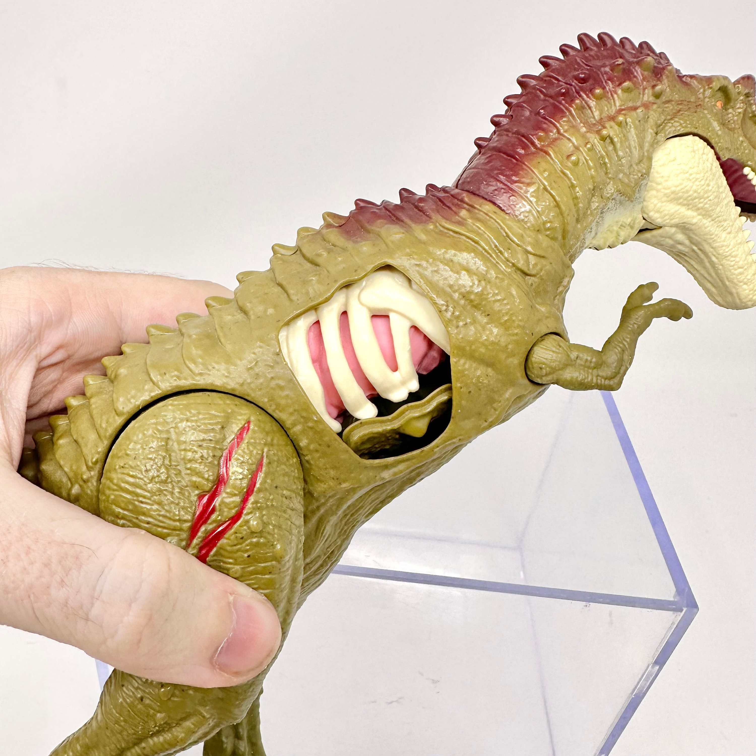 Mattel Amblin Jurassic World Battle Damage Albertosaurus - Etsy