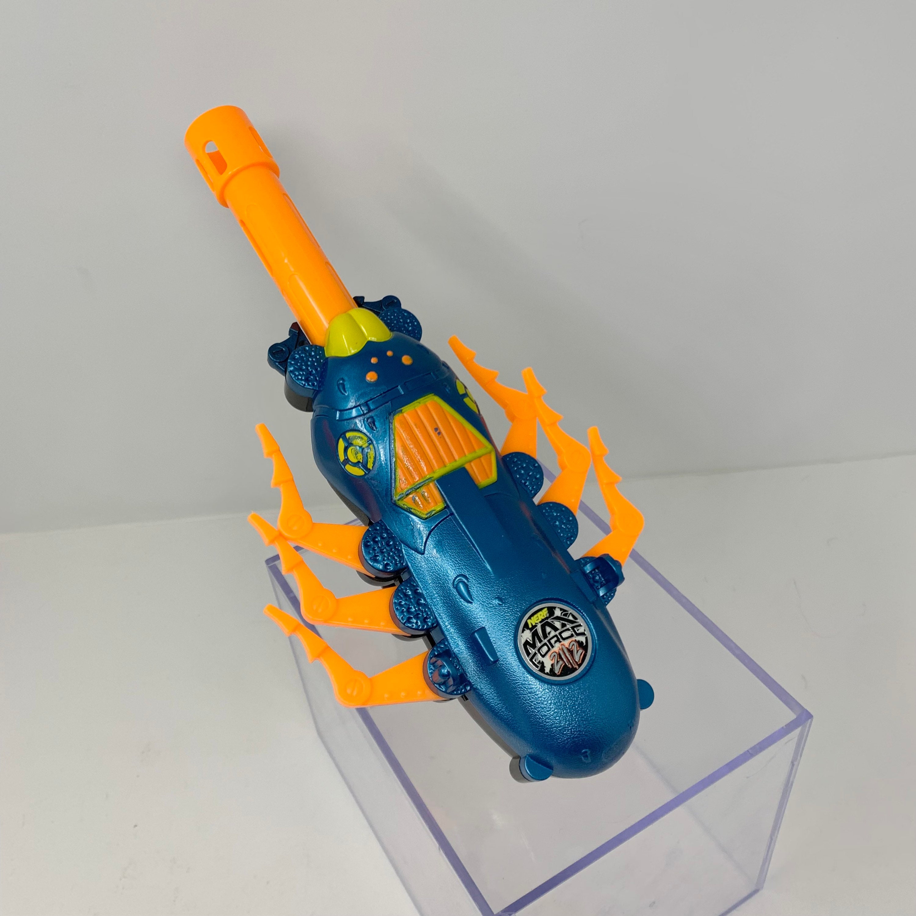 Vintage 1996 Nerf Max Force 2112 Beetle Bug Blaster Blue Orange Rare - Etsy
