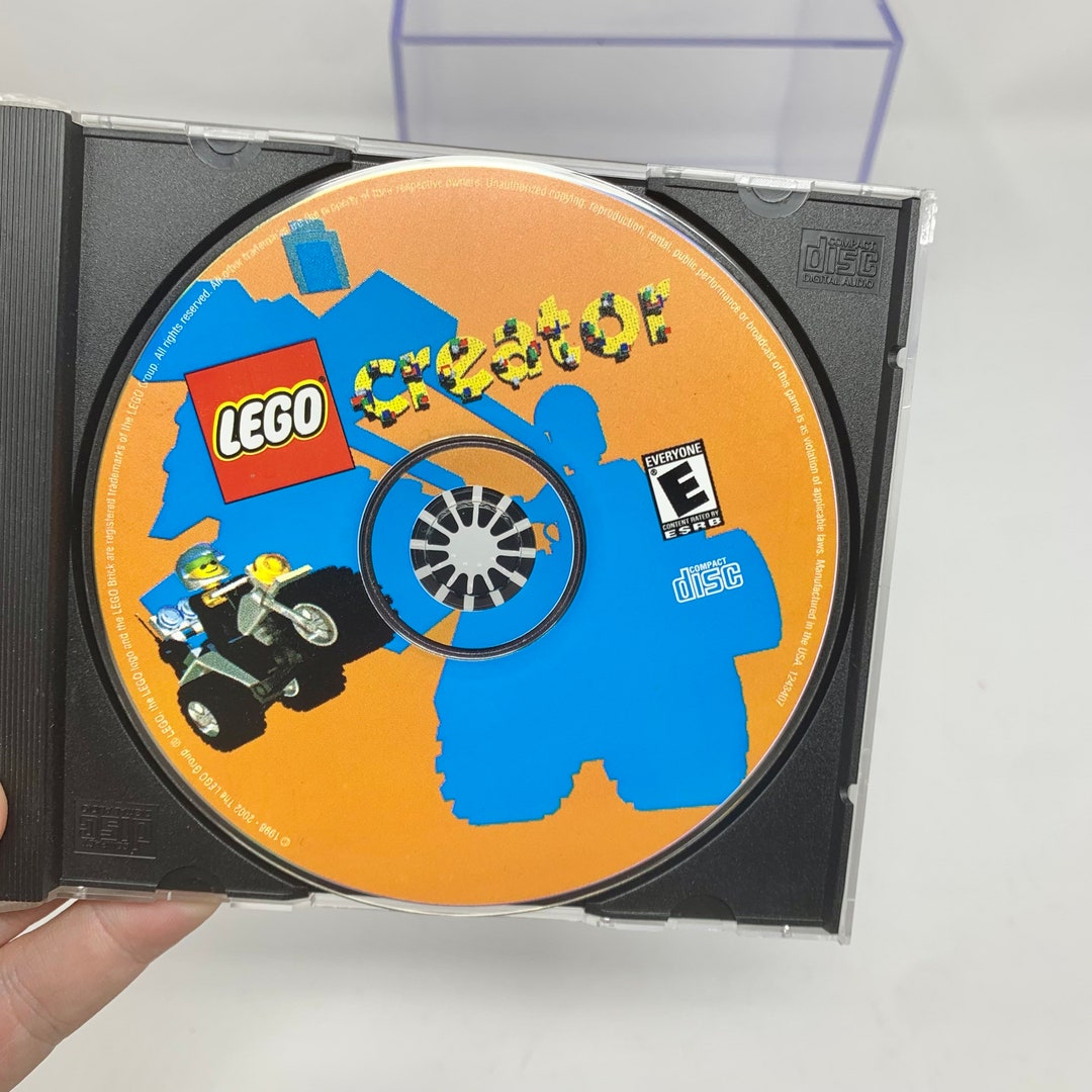 Vintage 2002 Lego Creator Computer Game CD Disc Only - Etsy