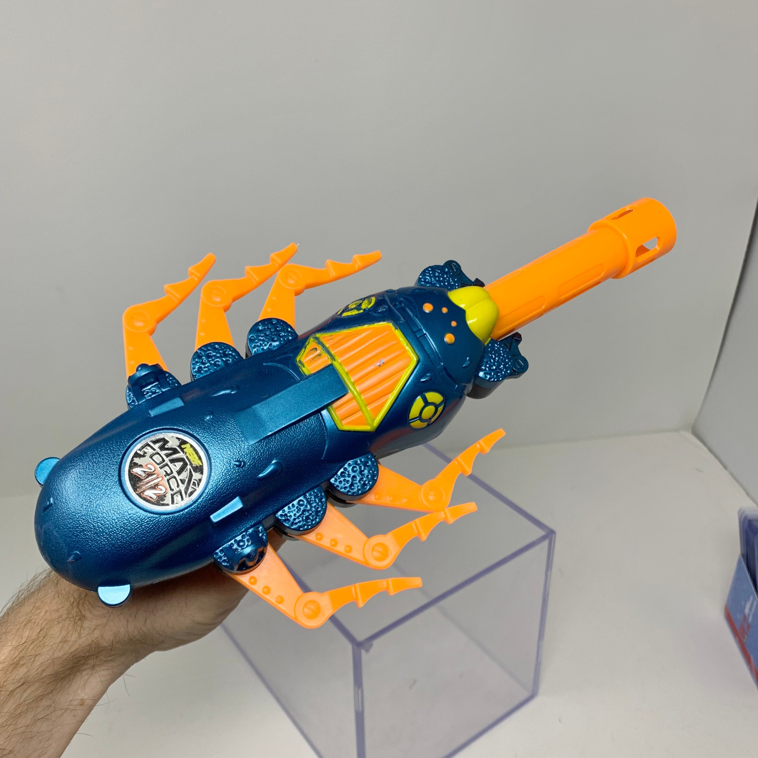 Vintage 1996 Nerf Max Force 2112 Beetle Bug Blaster Blue Orange Rare - Etsy