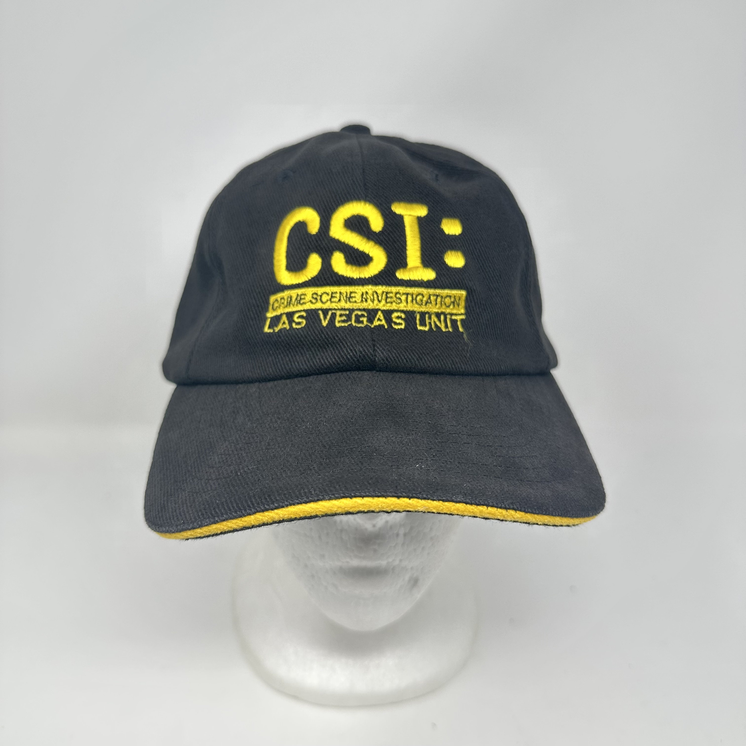Vintage CSI Crime Scene Las Vegas Unit Tv Show Strapback Hat - Etsy