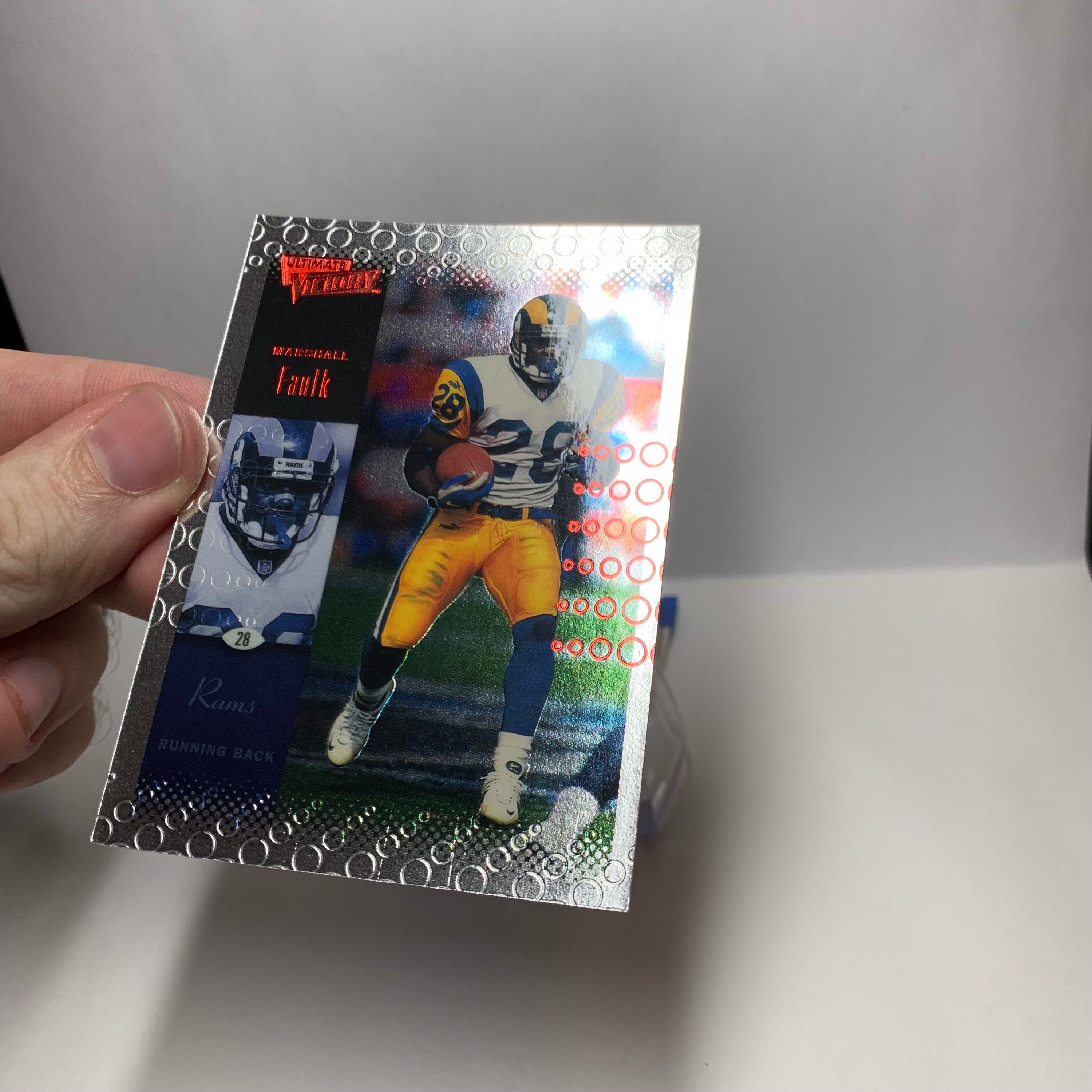 NFL Card St Louis Rams 2000 Upper Deck Ultimate Victory Chrome | Etsy
