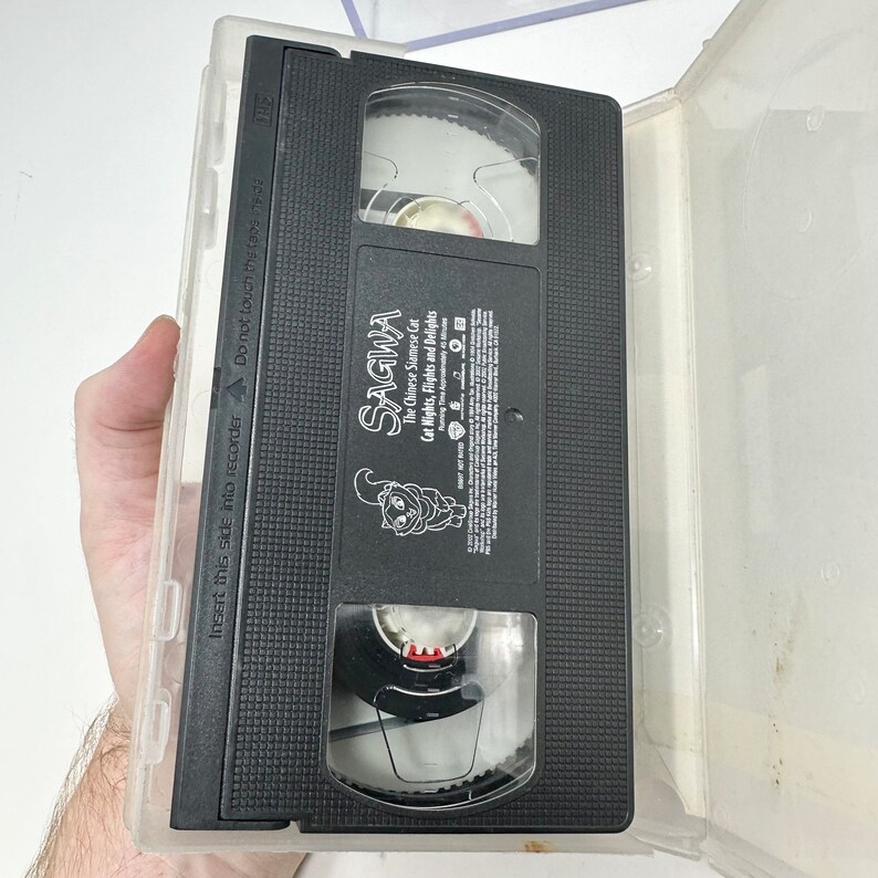 Vtg PBS Kids Sagwa Chinese Siamese Cat VHS Video Nights - Etsy
