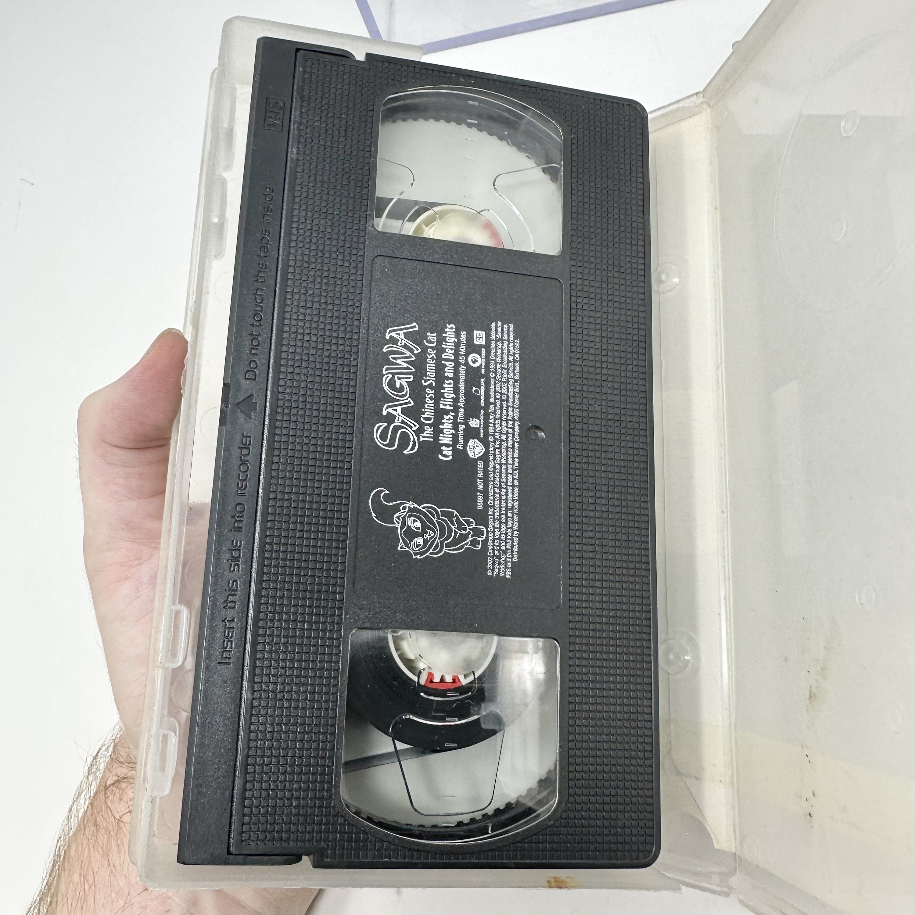 Vtg PBS Kids Sagwa Chinese Siamese Cat VHS Video Nights - Etsy