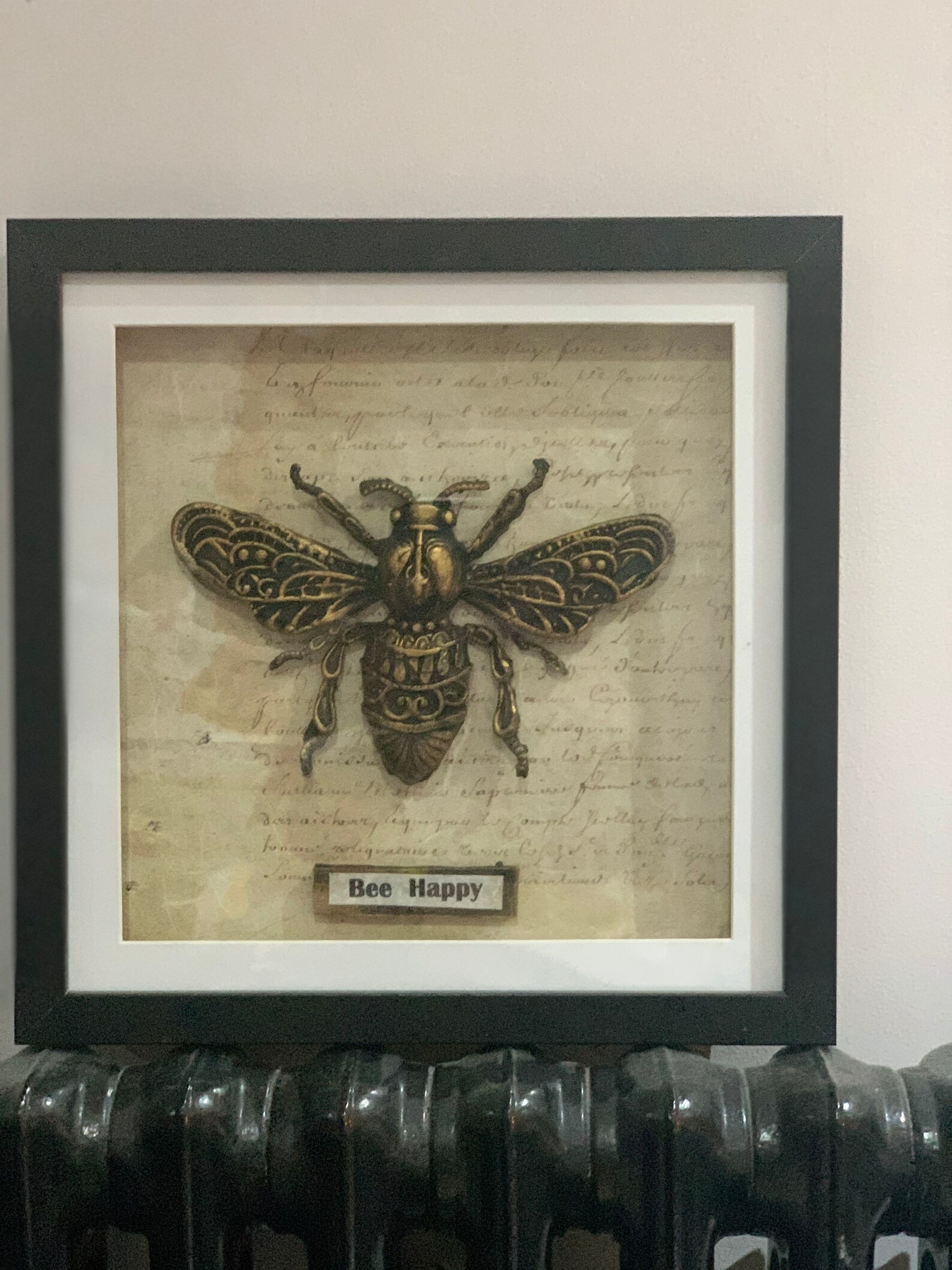 Handmade 3D Bee Frame - Etsy