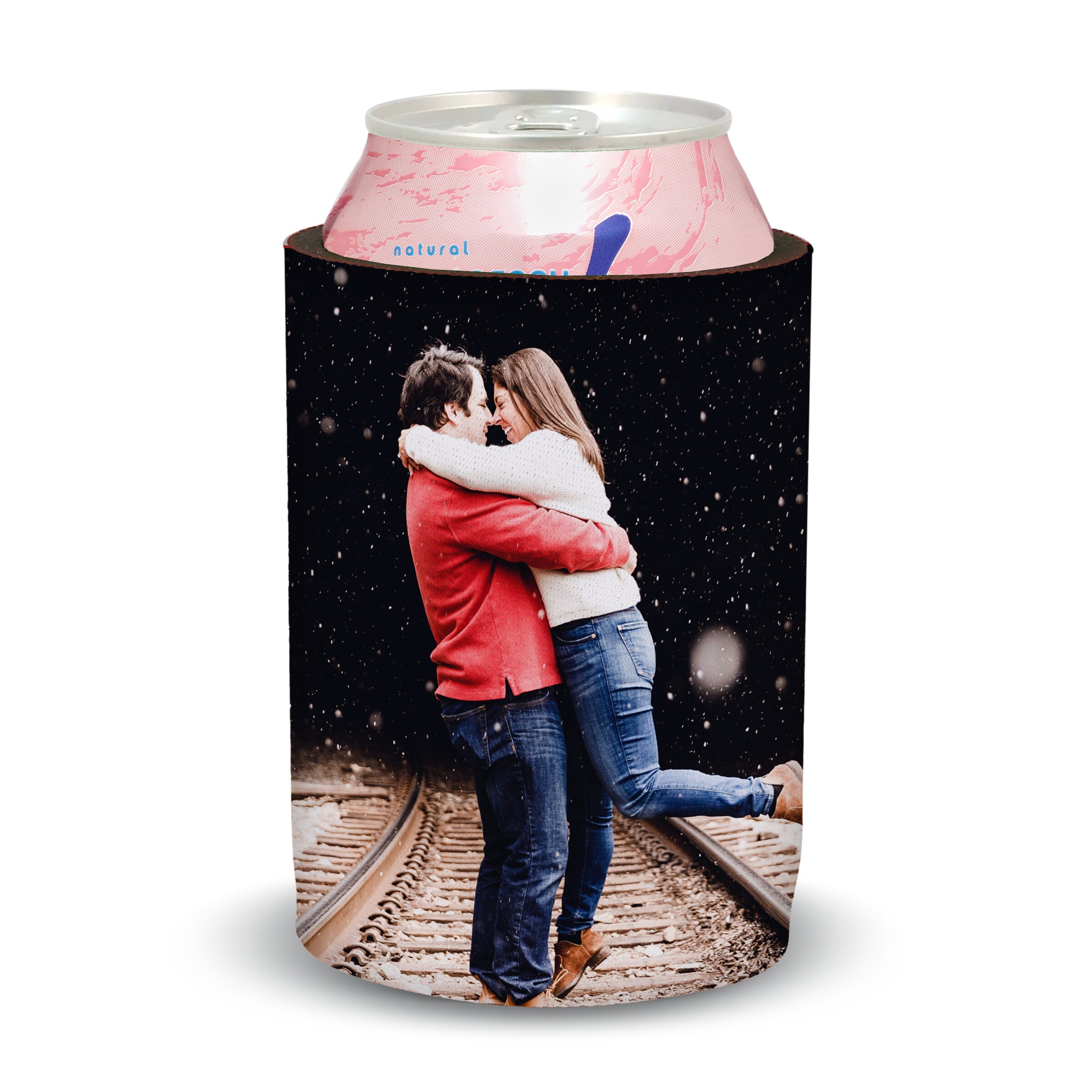 Custom Can Cooler / Personalize with your photos and text / | Etsy