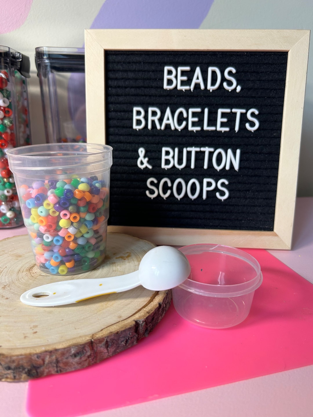 Bead, Bracelet and Button Confetti Big Scoop Bead Confetti Free ...