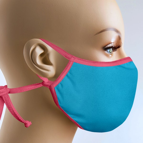 Coral Face Mask - Etsy