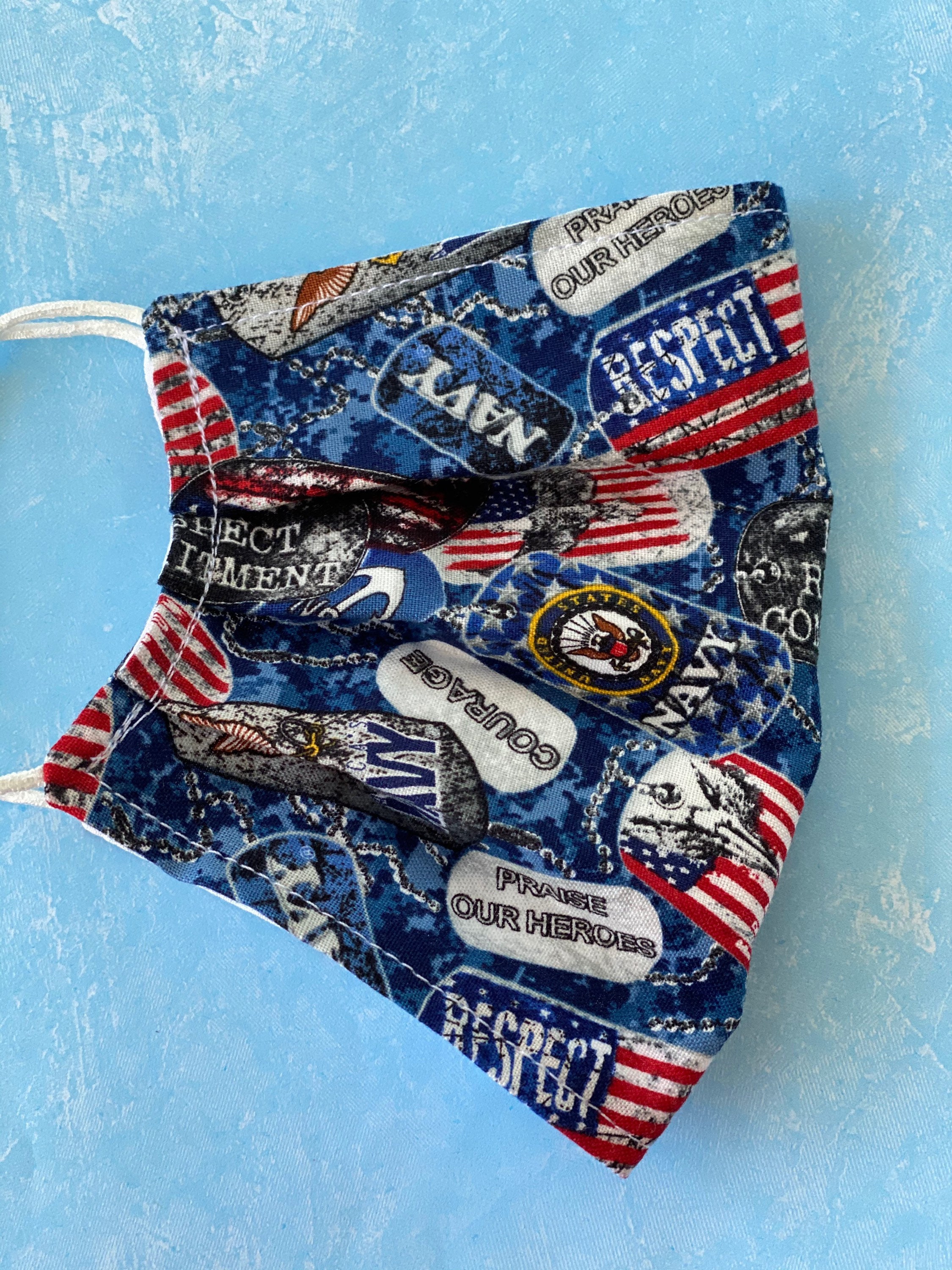 US NAVY Face Mask | Etsy