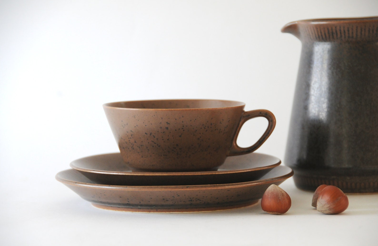 Knabstrup Denmark Tea Trio. Noddebo Cup Saucer and Plate. - Etsy