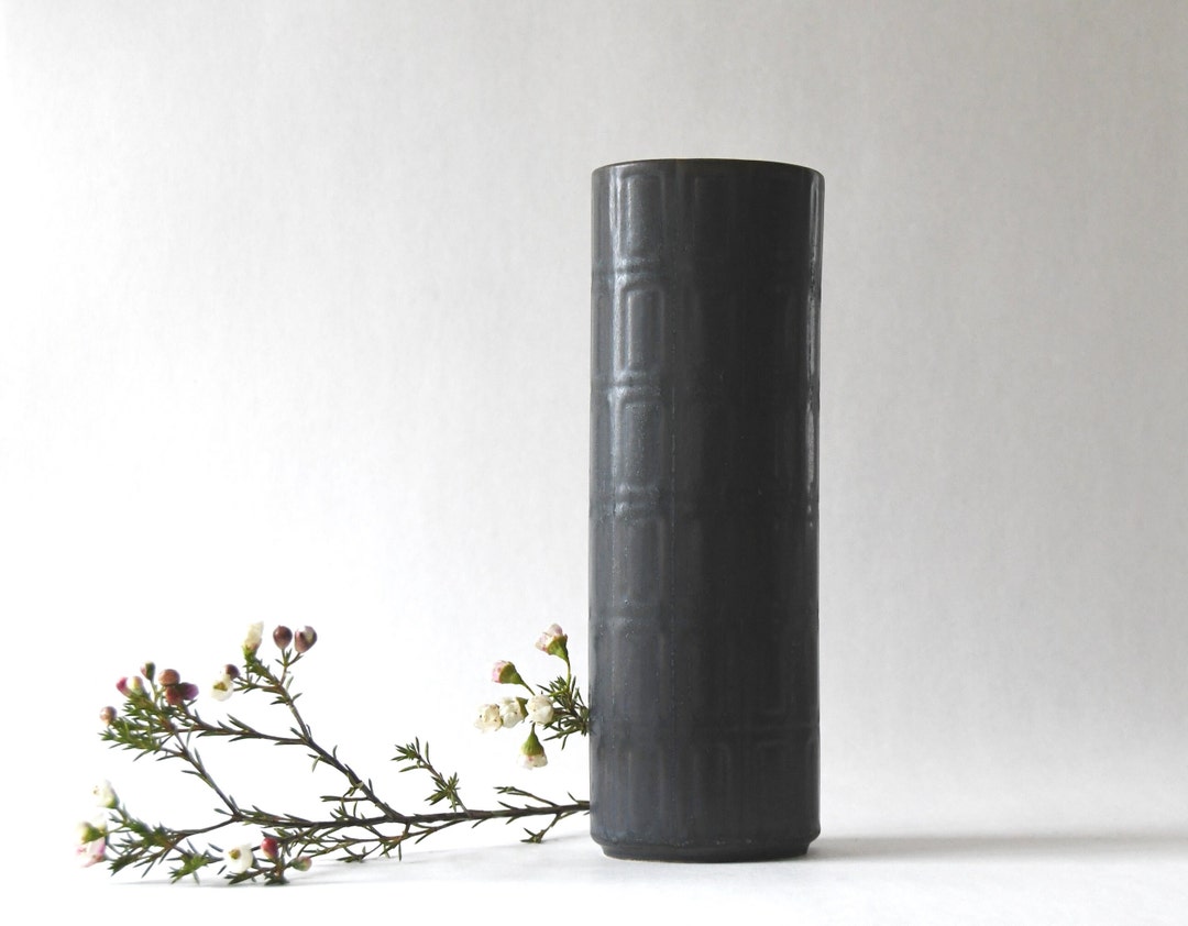 Arabia Finland Vase, Mid-century Vase by Olga Osol. Modernist Pottery ...