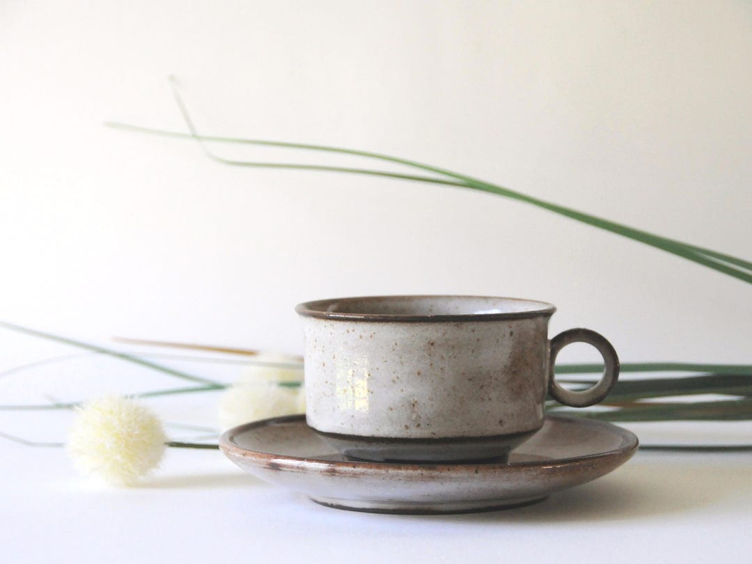 Danish Modern Teacup and Saucer. STOGO Design by Herluf Gottschalk ...