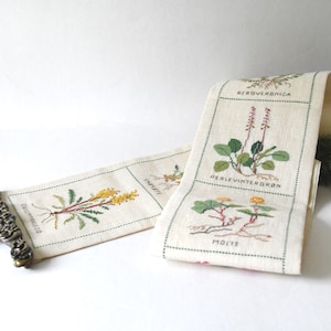 Wall Hanging. Cross Stich Bell Pull. Embroidery With - Etsy