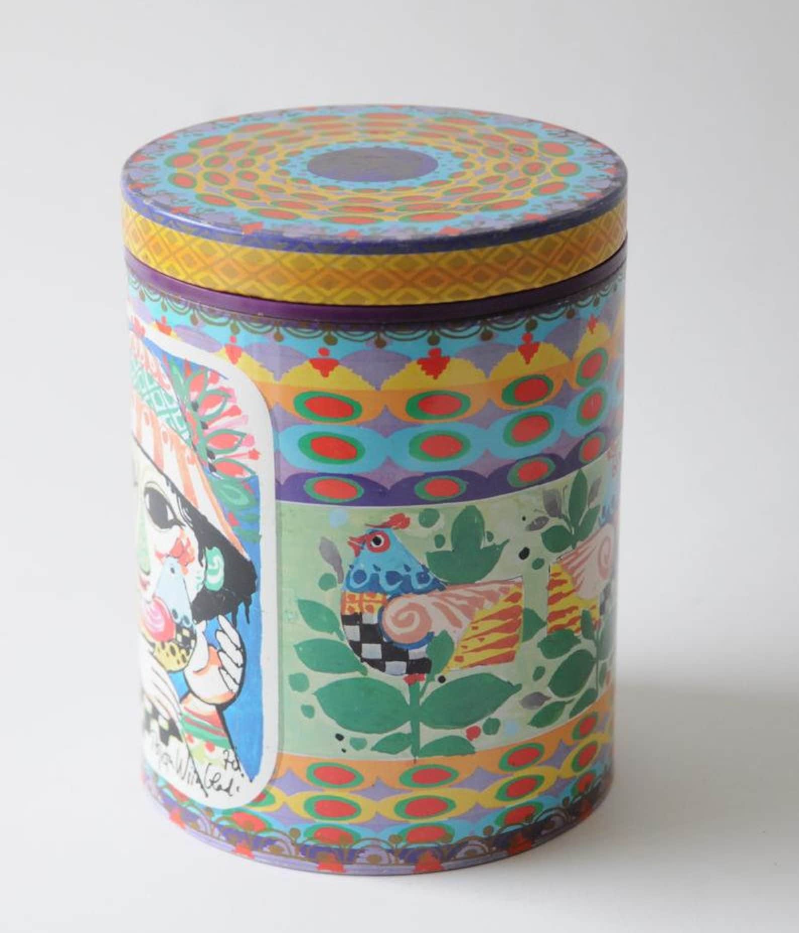 Bjørn Wiinblad IRMA Coffee Tin, Danish Mid-century Modern Collectible ...