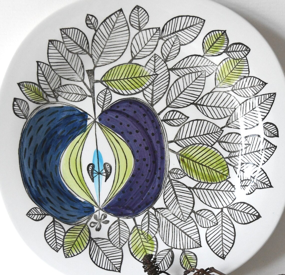 Swedish Rorstrand. Dinner Plate. EDEN Design by Sigrid | Etsy