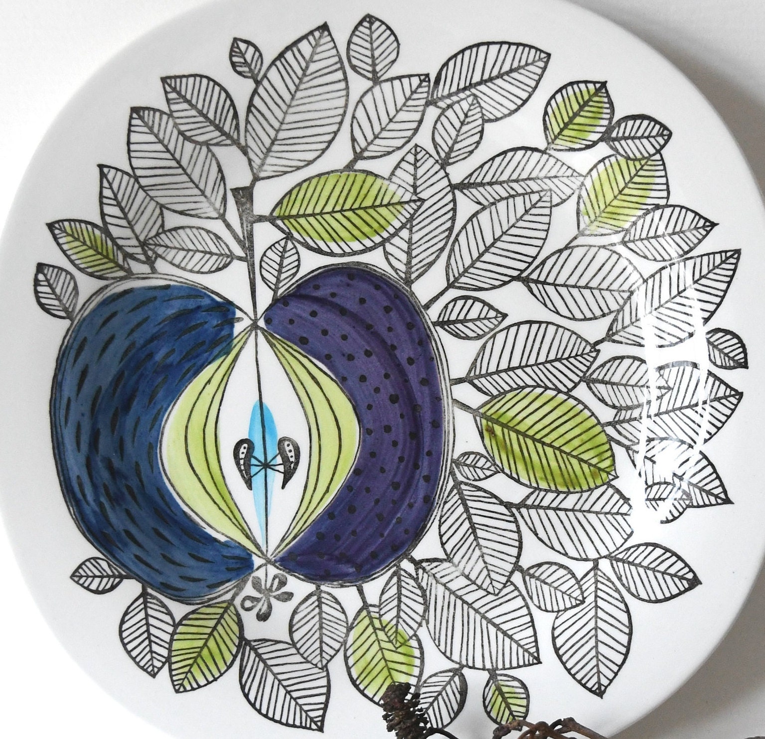 Swedish Rorstrand. Dinner plate. EDEN design by Sigrid | Etsy
