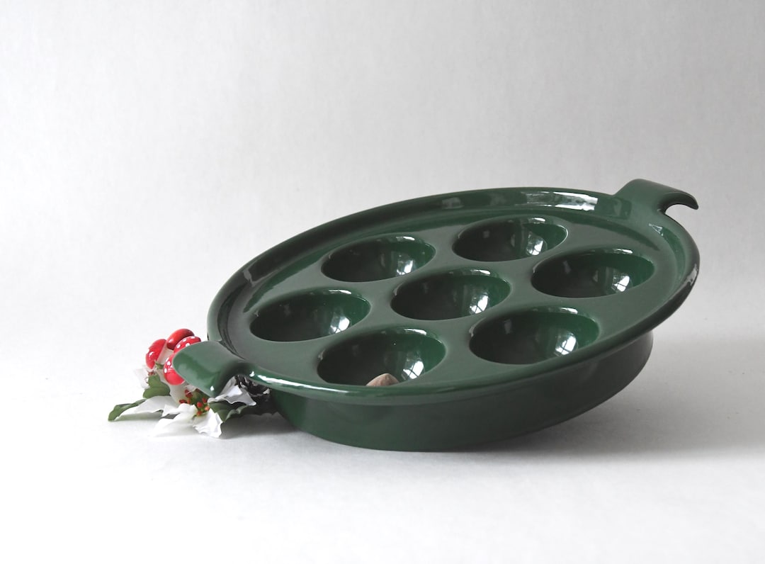 Copco Pan for Danish Appleballs / Ebleskiver, Cast Iron With Enamel ...