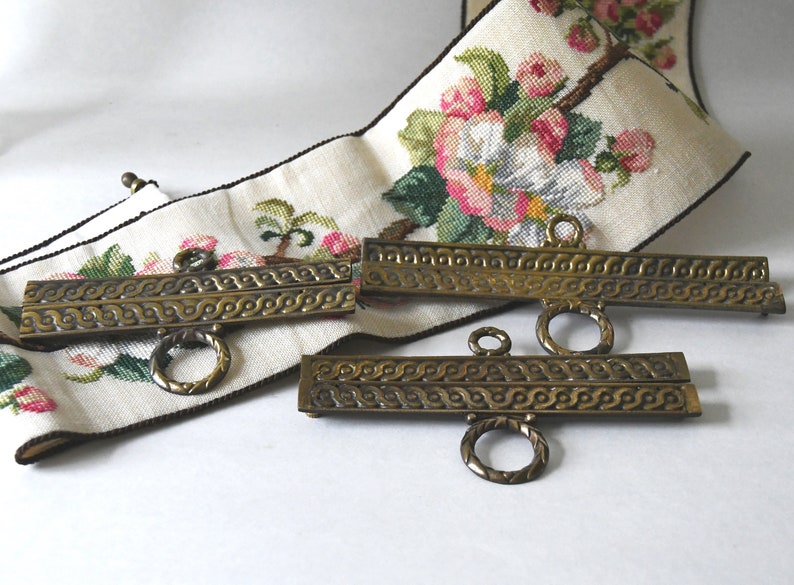 Embroidery Hangers. Bell Pull Hardware Bar for Tapestry 6-7 Inch ...