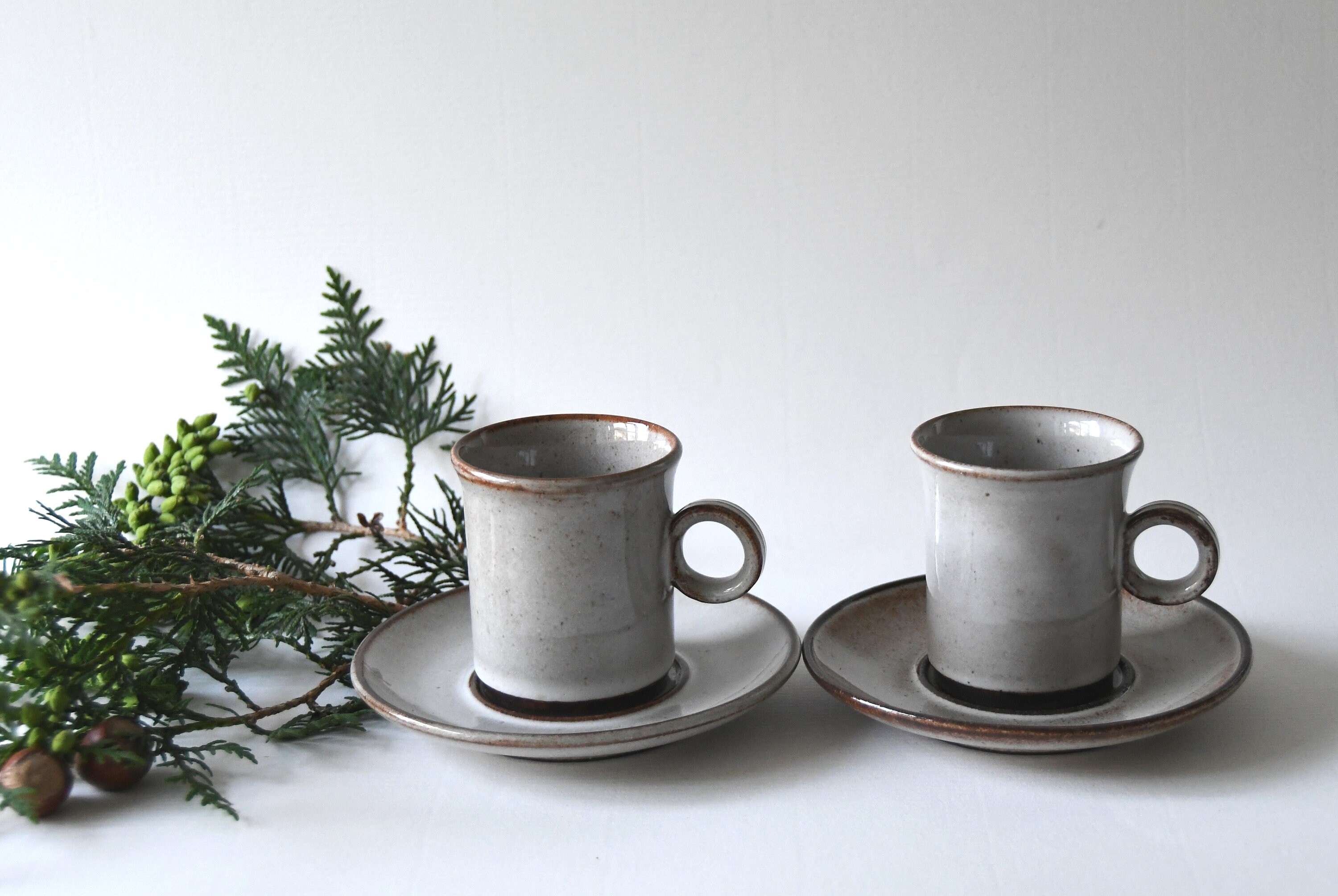 Two Scandinavian Tea Sets. Danish Modern Stoneware Set - Etsy