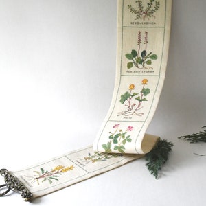 Wall Hanging. Cross Stich Bell Pull. Embroidery With - Etsy