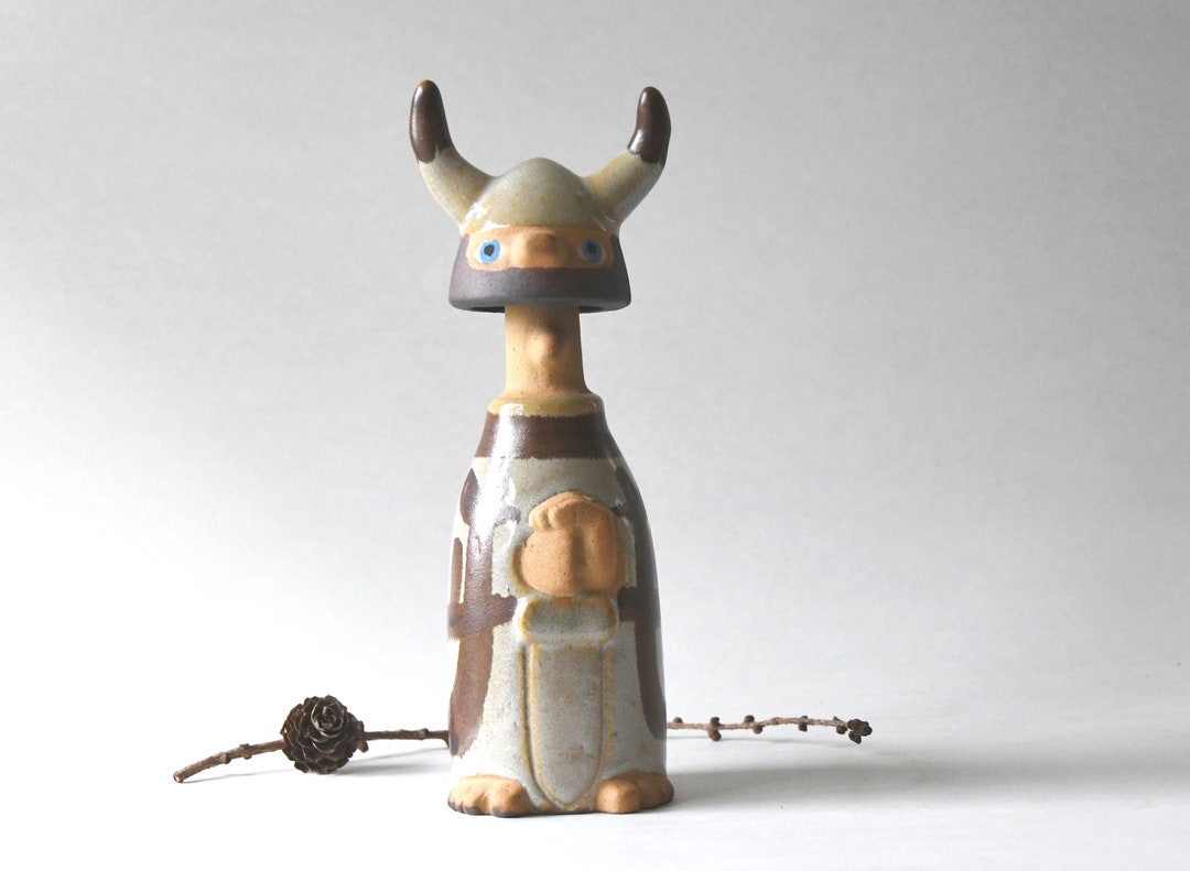 Stogo Viking Figure. Danish Modern Design. STOGO. Handmade Pottery by ...