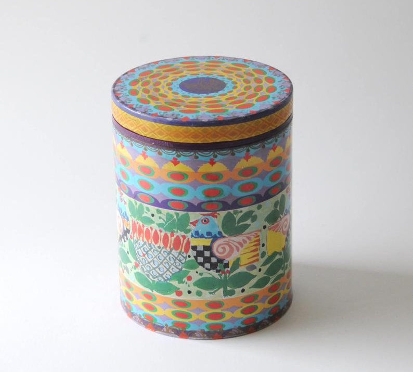 Bjørn Wiinblad IRMA Coffee Tin, Danish Mid-century Modern Collectible ...