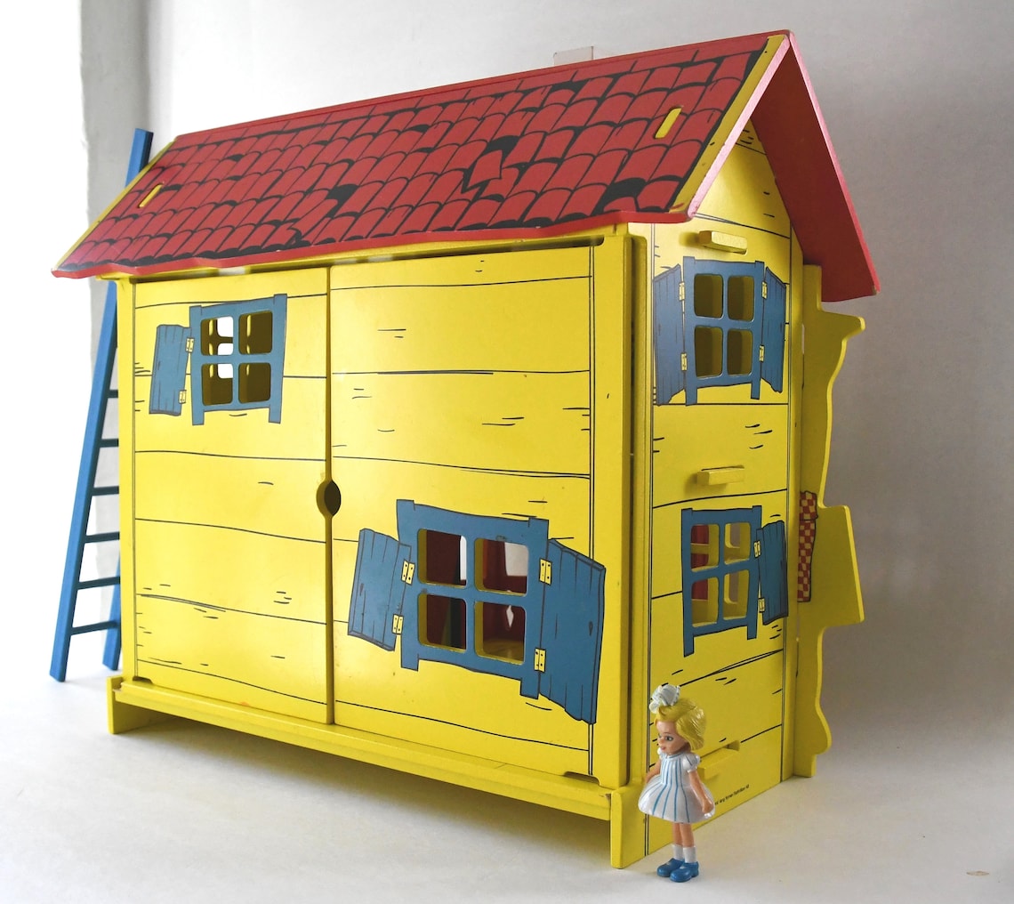 Pippi Longstocking House. Astrid Lindgren Collectible Vintage Toy ...