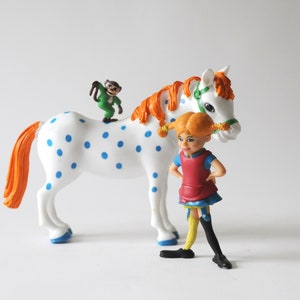 Pippi Longstocking by Astrid Lindgren. 3 Collectible Vintage Toy ...