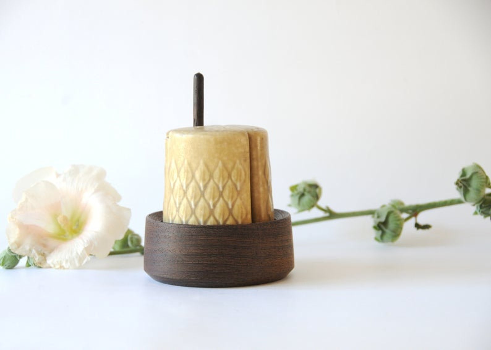 Danish Modern Cruet Set in Wengé Bowl. Quistgaard Relief. - Etsy