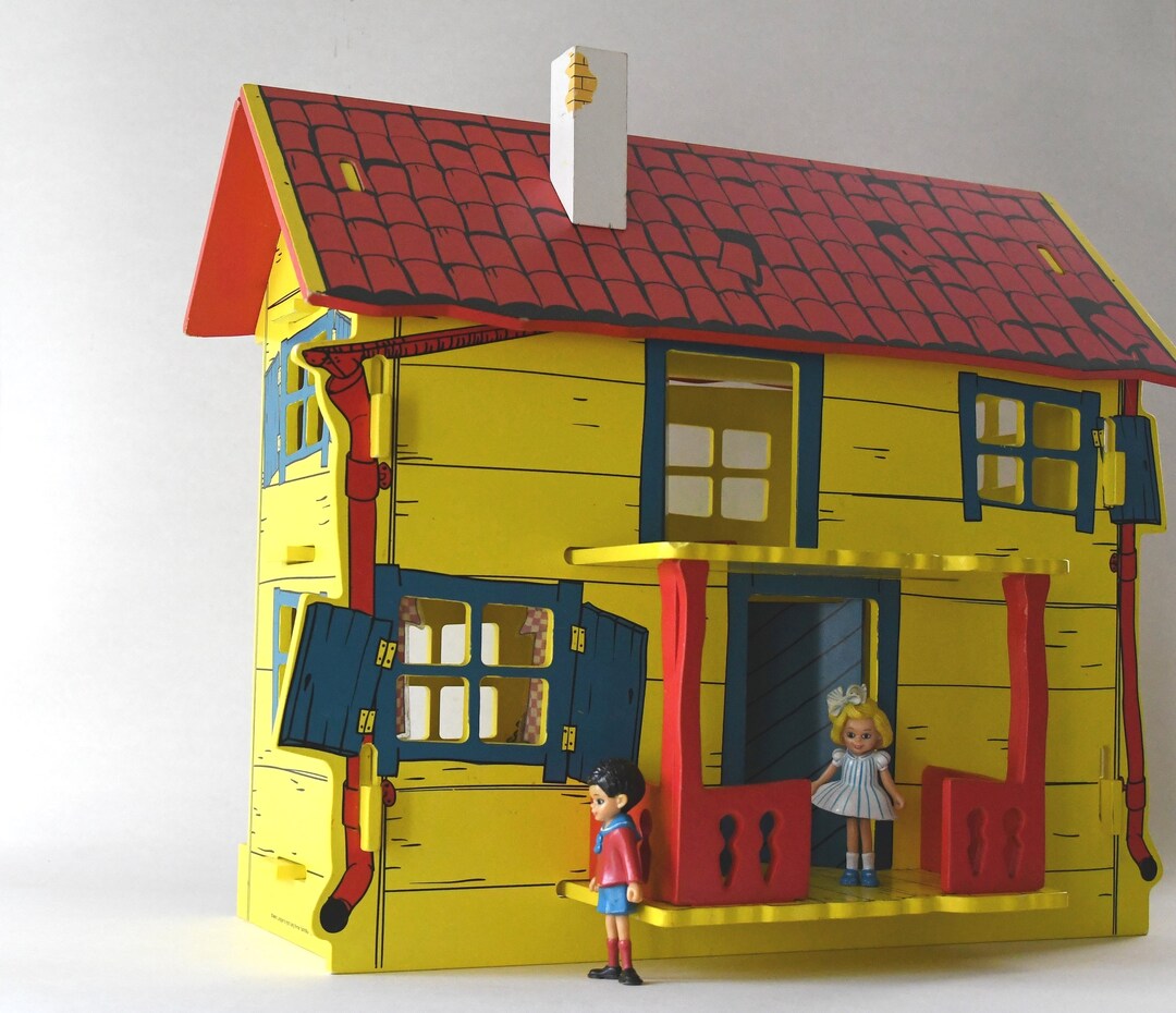 Pippi Longstocking House. Astrid Lindgren Collectible Vintage Toy ...