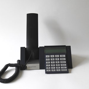 Beocom 2500. Corded Analog Black Modernist Phone. BANG & OLUFSEN ...