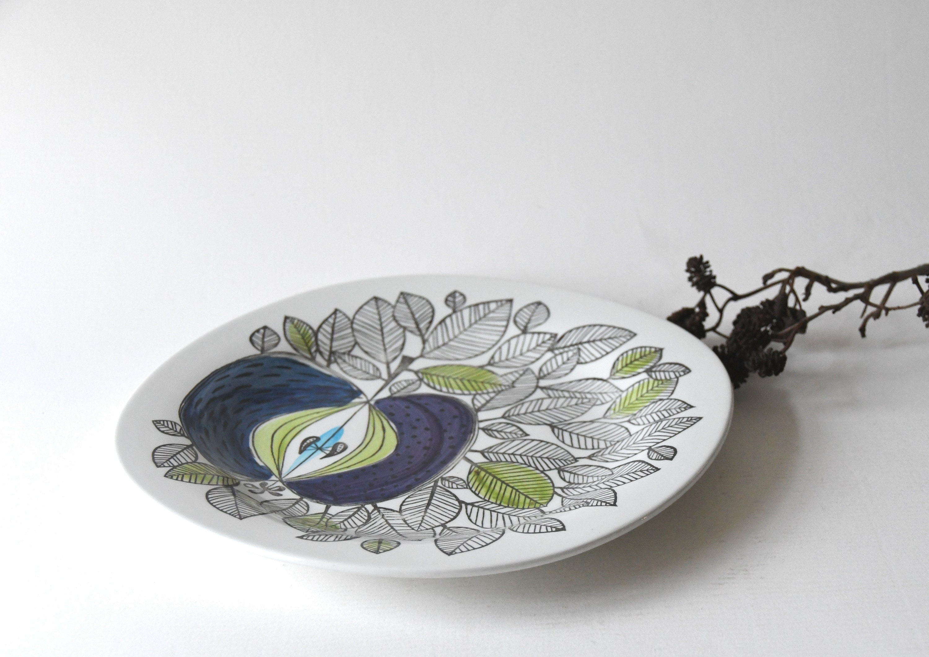 Swedish Rorstrand. Dinner plate. EDEN design by Sigrid | Etsy
