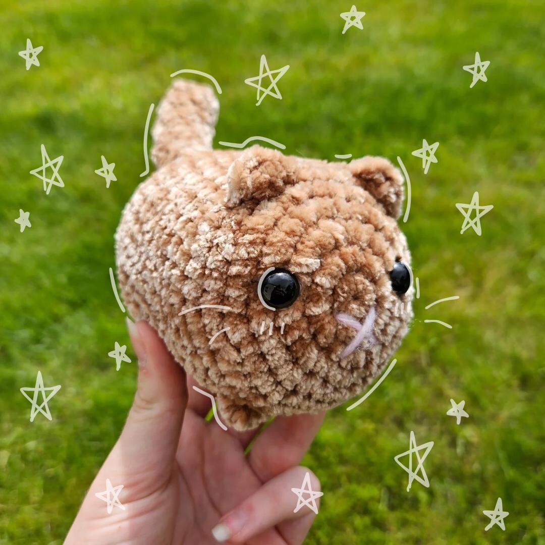 Crochet Loaf Cat | Amigurumi | Crochet Animal | Plushie | Soft Toy ...