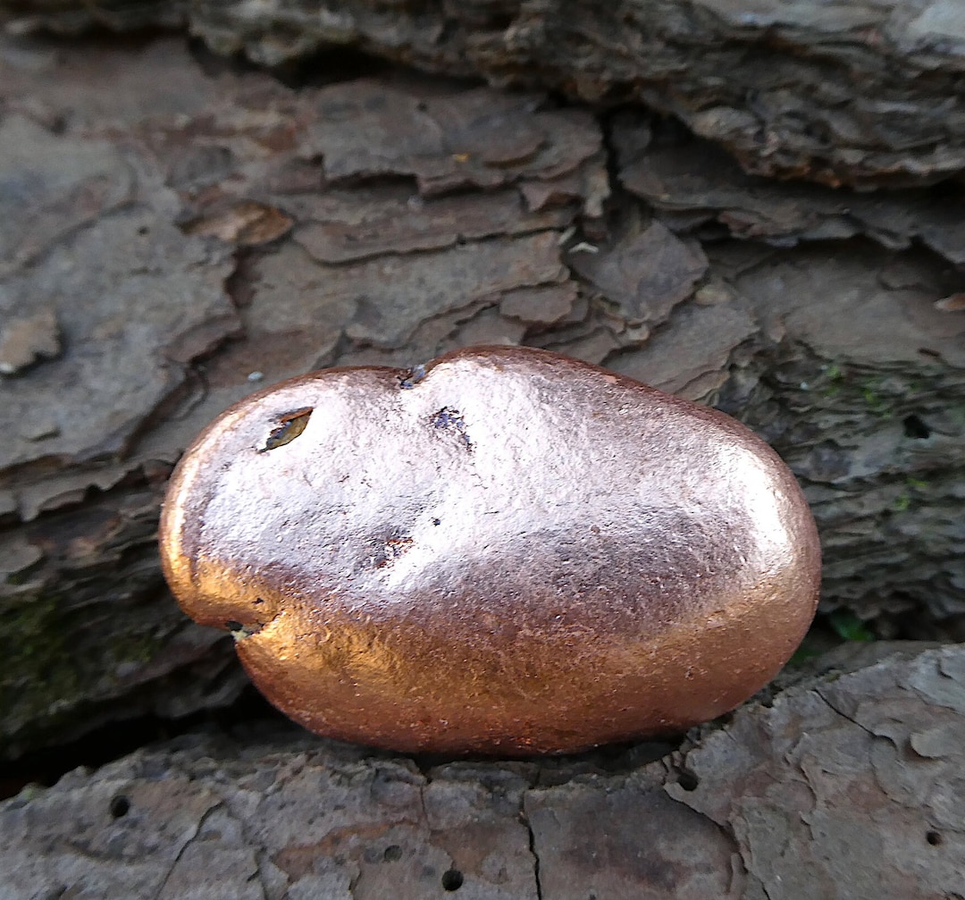 Raw Copper Nugget, Native Copper Nugget From Michigan, Mineral Specimen ...