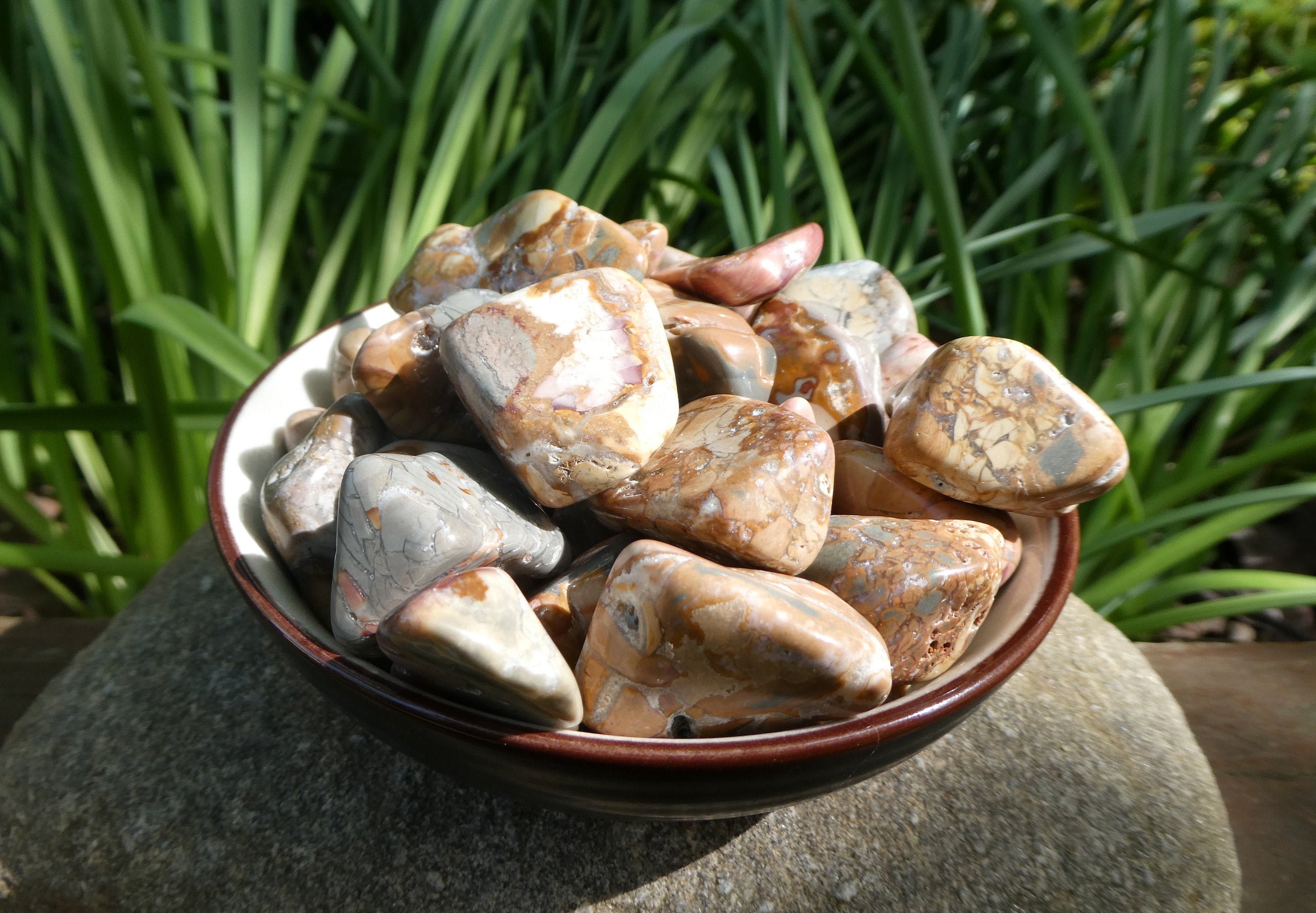 Ibis Jasper Tumbled Stones Ibis Jasper Crystal Polished Ibis | Etsy