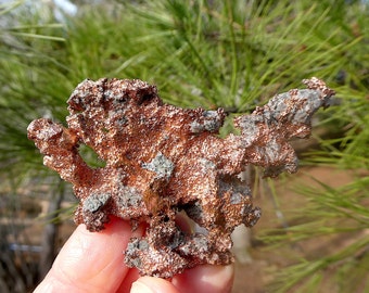Native Copper Nugget From Michigan, Mineral Specimen, Free Form Copper ...