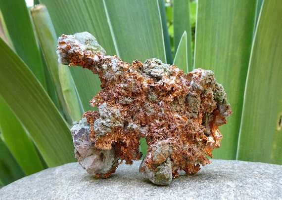 Mineral Specimen Polished Copper Piece Free Form Copper Sculptured ...