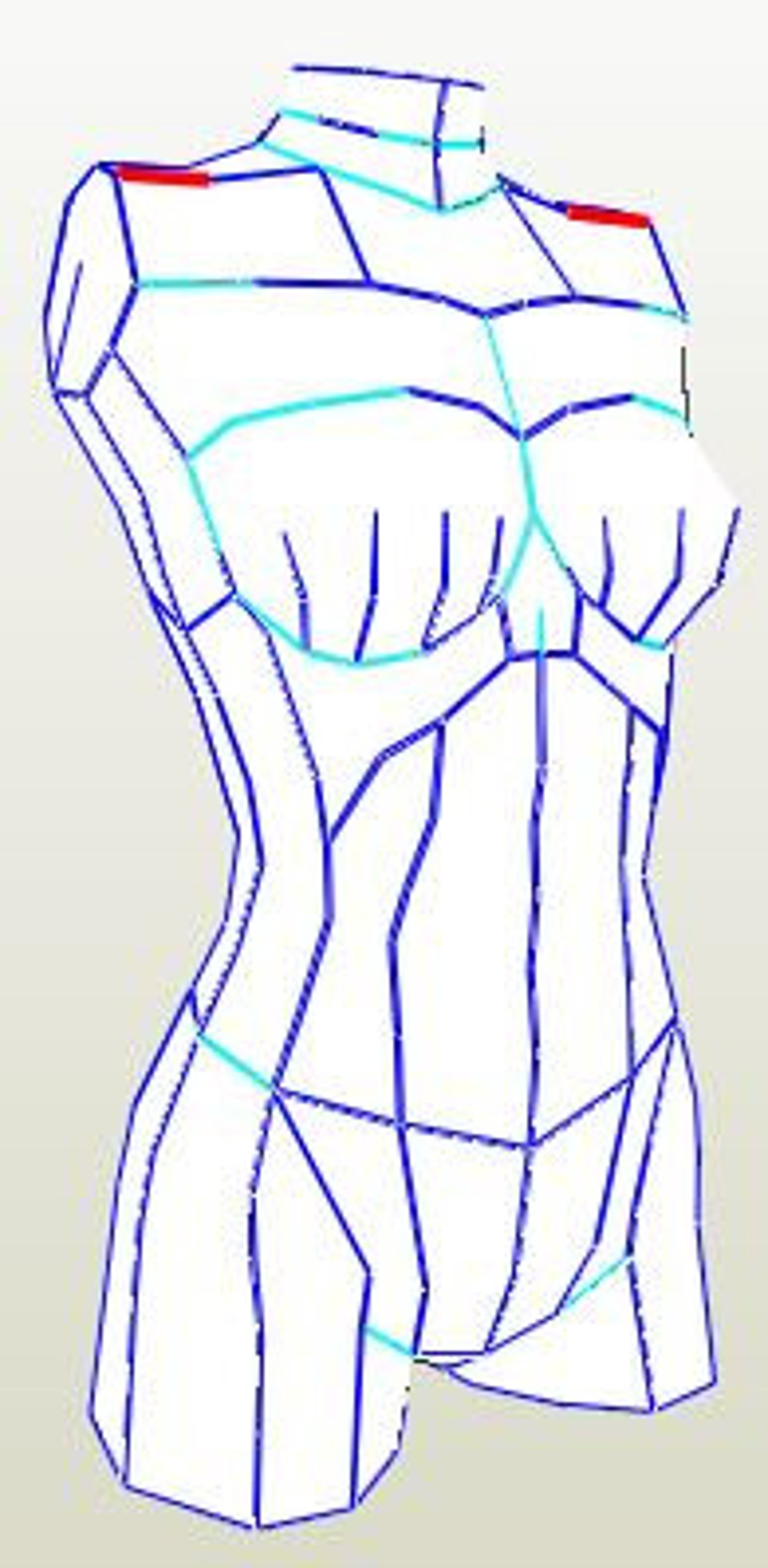 Woman Body in Papercraft 2 - Etsy