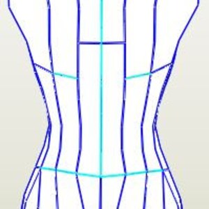 Woman Body in Papercraft 2 - Etsy