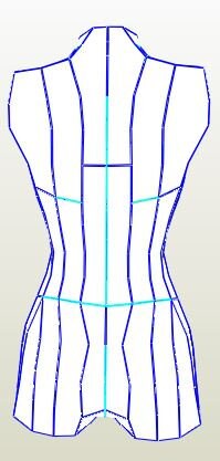Woman Body in Papercraft 2 - Etsy