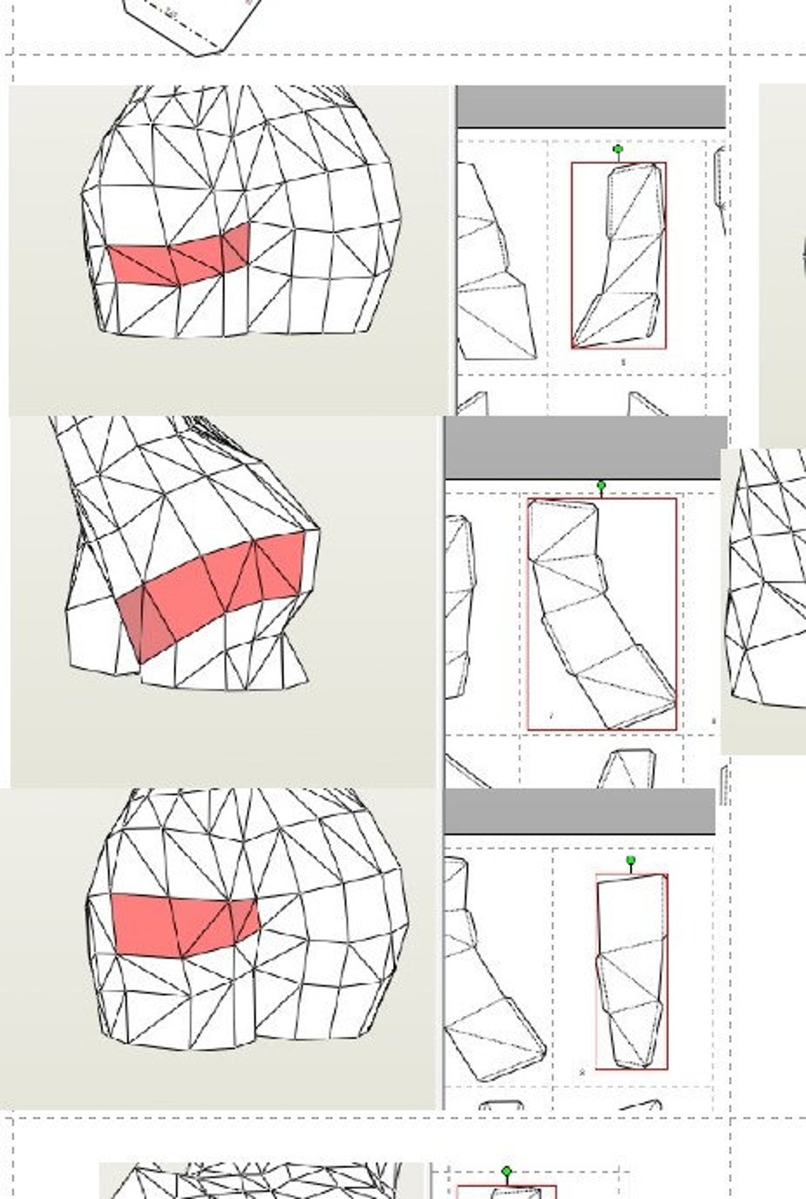 Woman Body in Papercraft 4 - Etsy