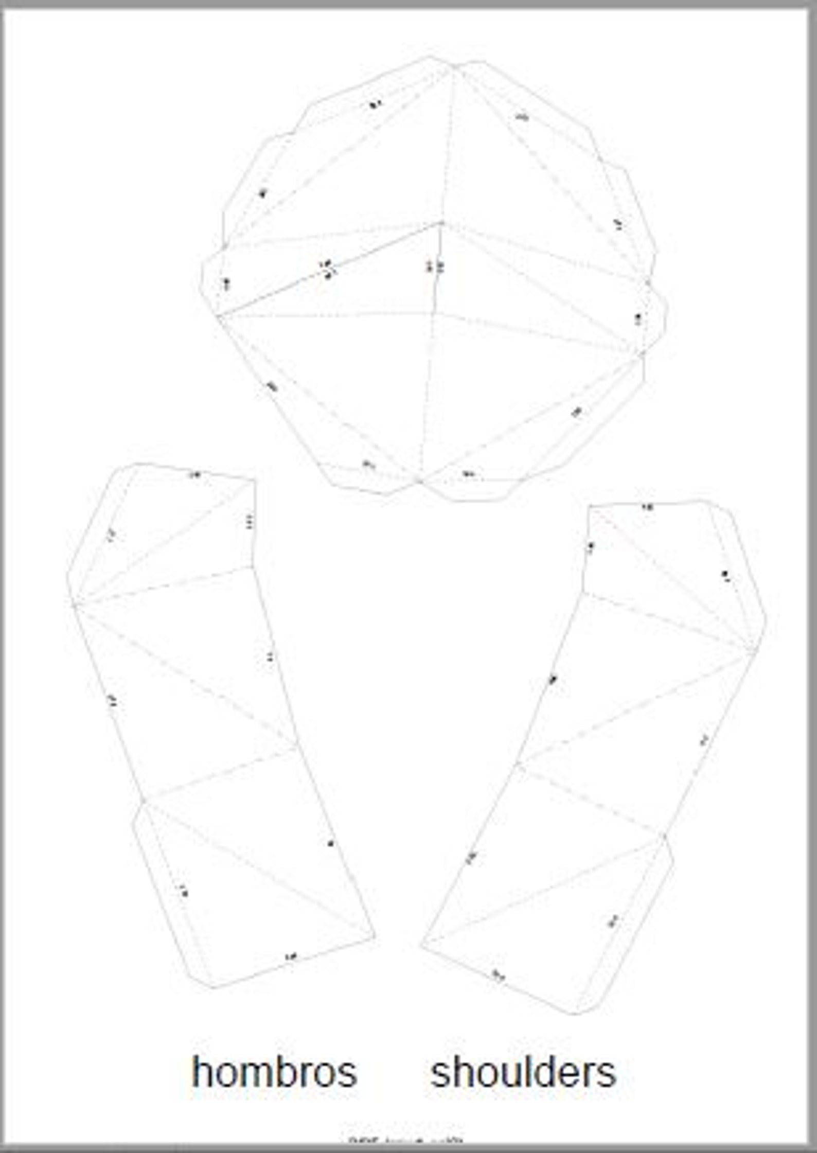 Woman Body in Papercraft 2 - Etsy