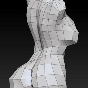 Woman Body in Papercraft 4 | Etsy