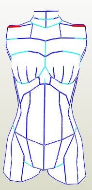 Woman Body in Papercraft 2 - Etsy