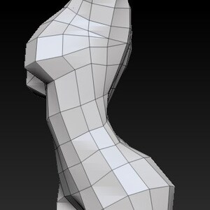 Woman Body in Papercraft 4 | Etsy