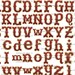 Vintage Circus Alphabet | Printable Distressed Circus Letters, Numbers ...