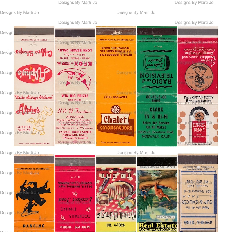 Custom Match Book Art - Etsy